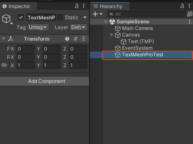 【Unity】TextMeshProの使い方まとめ | ふわっとわーるど
